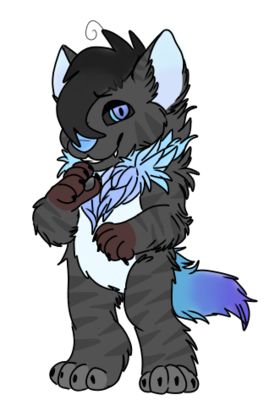 Wendigo Base Lineart - Furvilla